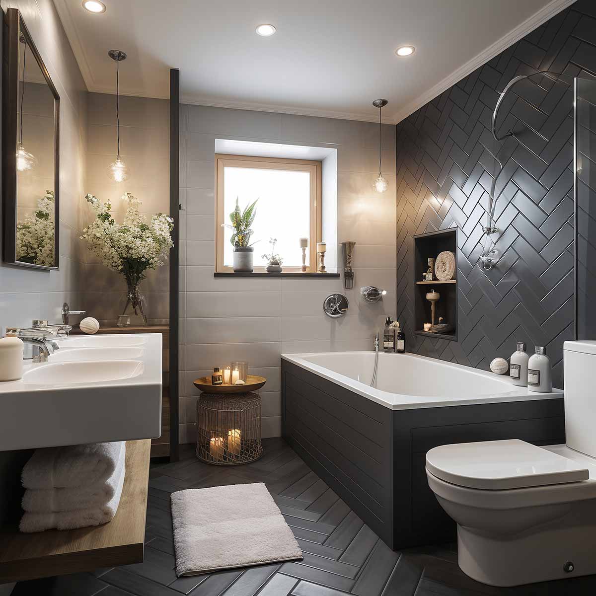 Quelles Couleurs Et Matériaux Choisir Pour Une Salle De Bains Style Spa ...